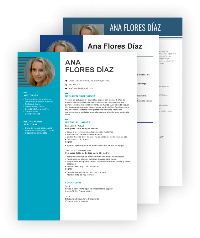 Ejemplos de Curriculum Vitae Reales Hechos para 2023