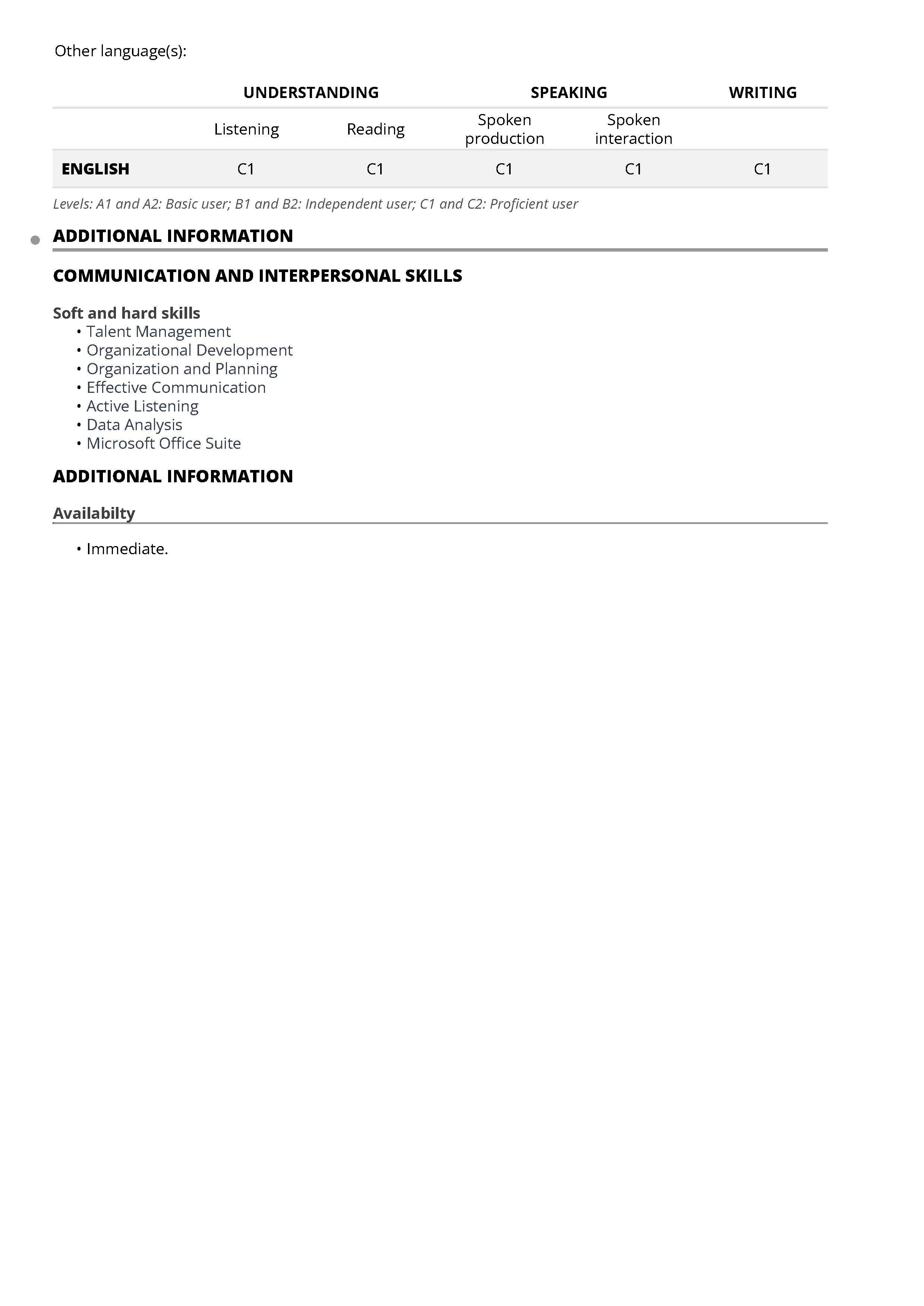 Guía para crear un CV Europass: qué es y cómo hacerlo